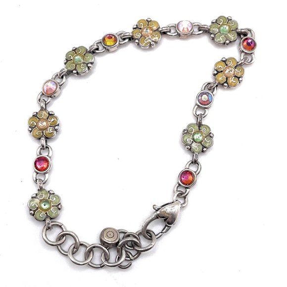 Brighton | Jewelry | Brighton Flower Bracelet 31 | Poshmark